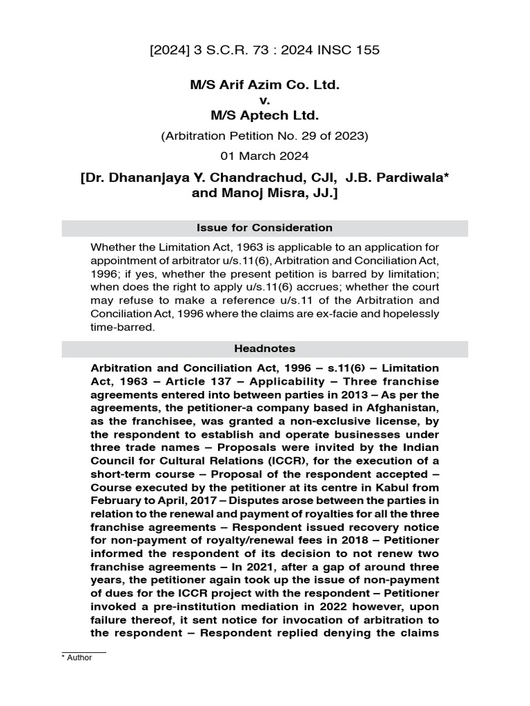 M:S Arif Azim Co. Ltd. | PDF