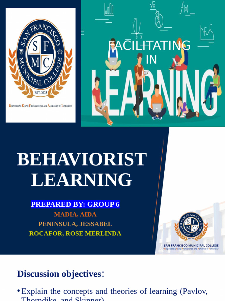 Behaviorist Learning Theory Group 6 | PDF