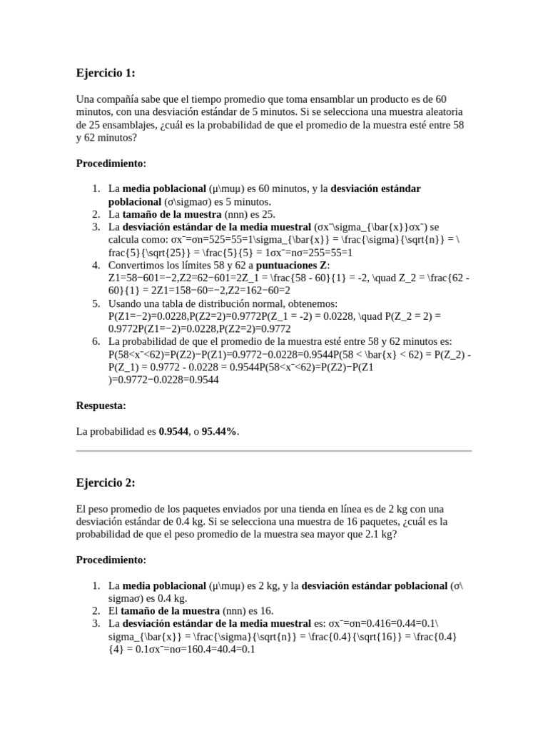 Ejercicio 1 | PDF
