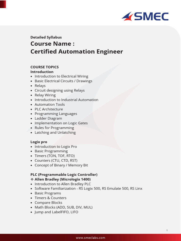 Certified Automation Engineer | PDF
