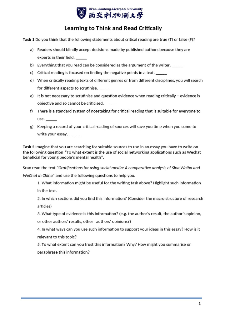 Week 5 Worksheet | PDF