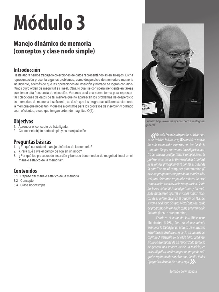 Modulo3 ManejoDinamicoMemoria | PDF