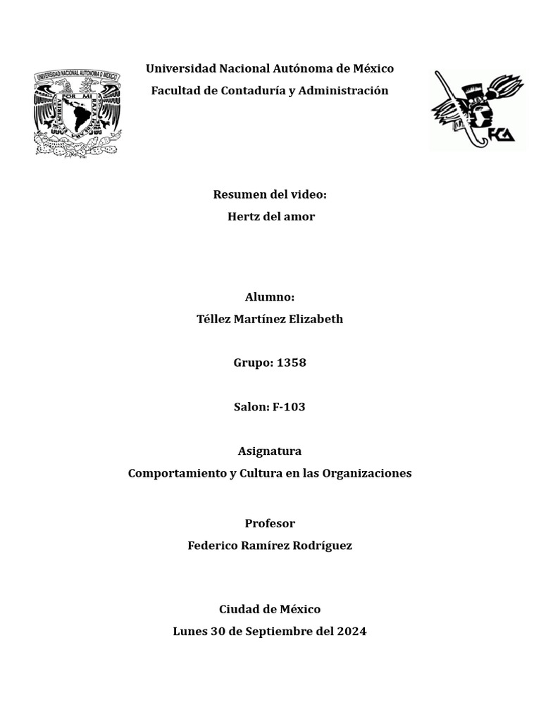 Resumen Video Hertz | PDF