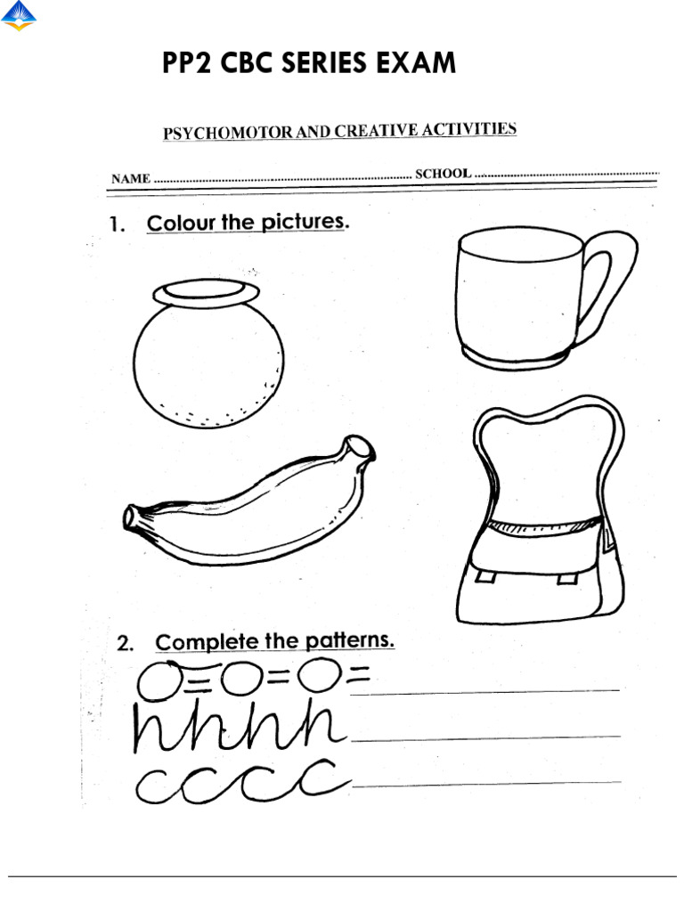 Psychomotor Activities Pp2 | PDF