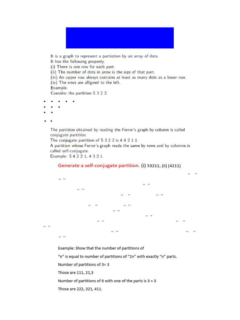 Material6 - Ferrers Graph | PDF