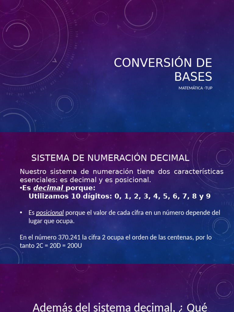 Conversión de Bases | PDF