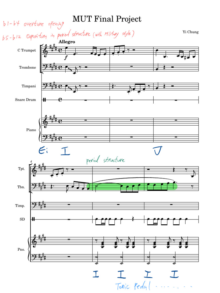 MUT Final Project Draft | PDF