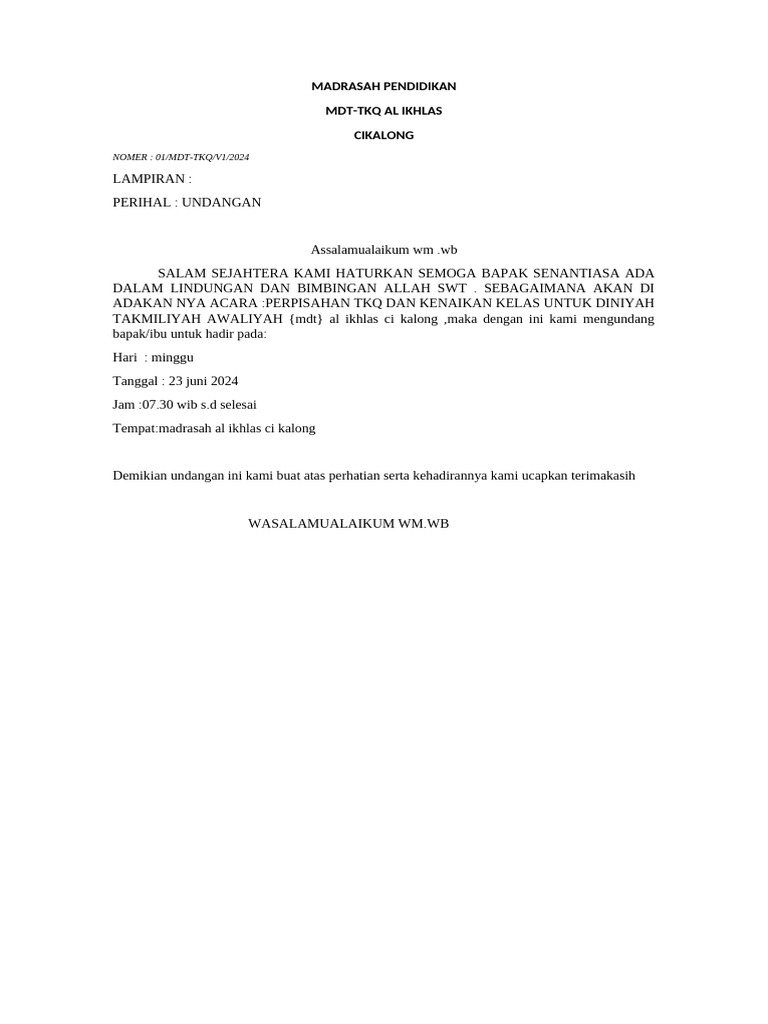 Tugas Surat Laela | PDF Tugas Surat Laela | PDF