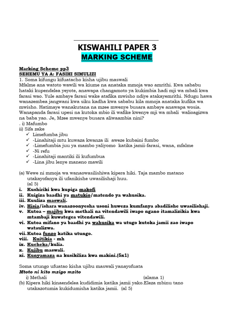 Kisw PP3 MS-1 | PDF | Language Arts & Discipline | Foreign Language Studies