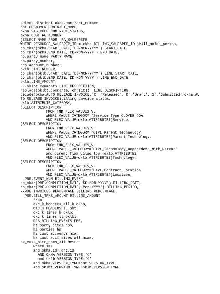 DFF Segment Flex Value Code Query | PDF
