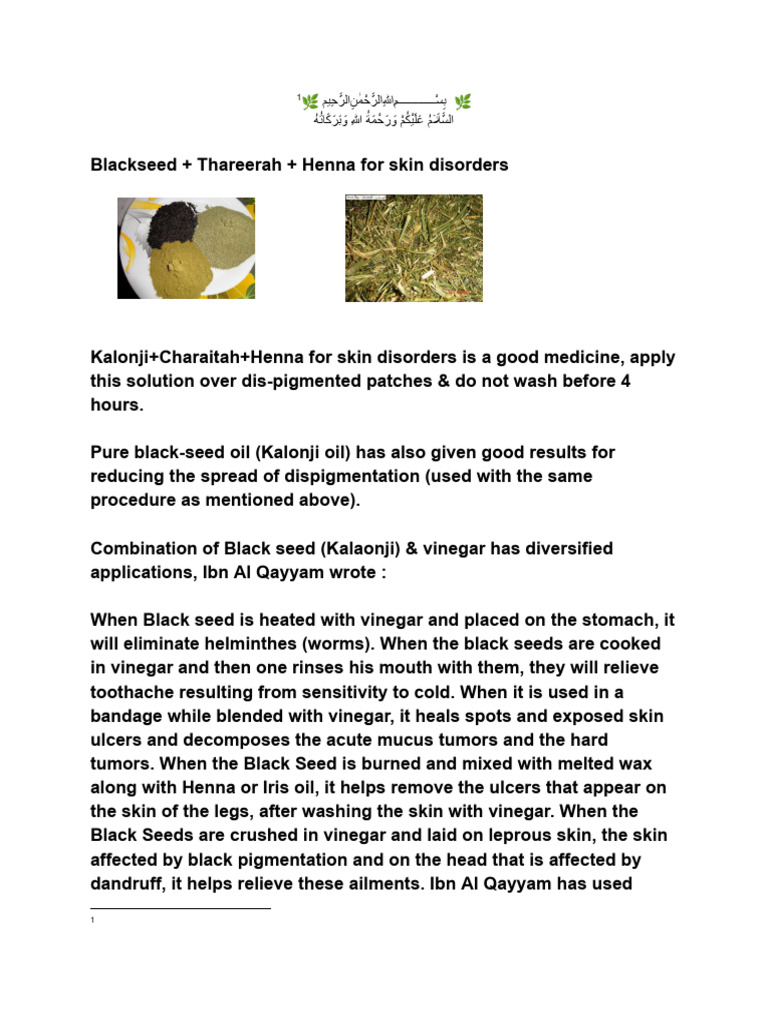 For Skin Disorders Like Eczema, Acne, Vitiligo | PDF