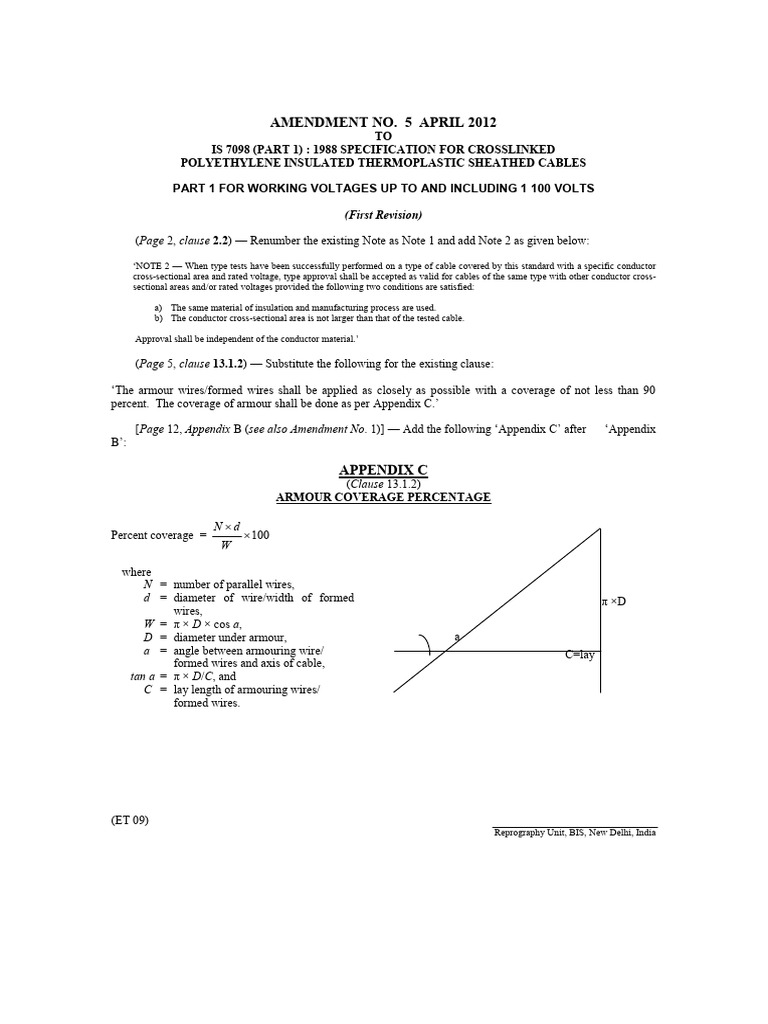 Amendment No. 5 April 2012 | PDF