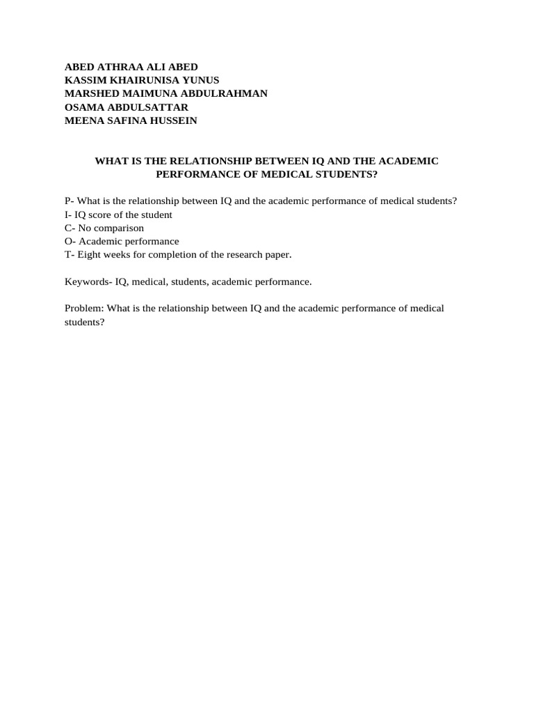 Research Proposal | PDF | Evidence | Science & Mathematics