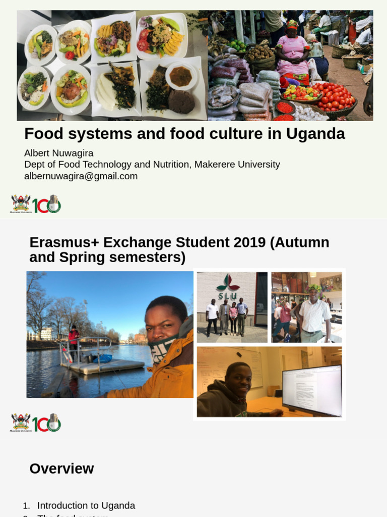 Albert - Nuwagira - Food Systems and Culture in Uganda - 13092024 | PDF | Staple Foods | Vegetables