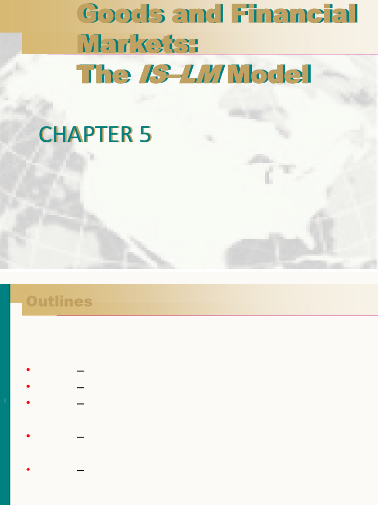 Lecture 3 ch05_IS_LM_Lec | PDF