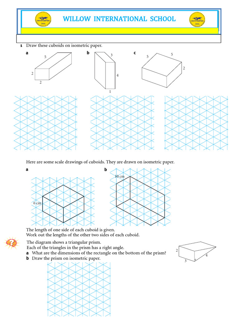 Isometric Drawings, Plans and Elevations | PDF