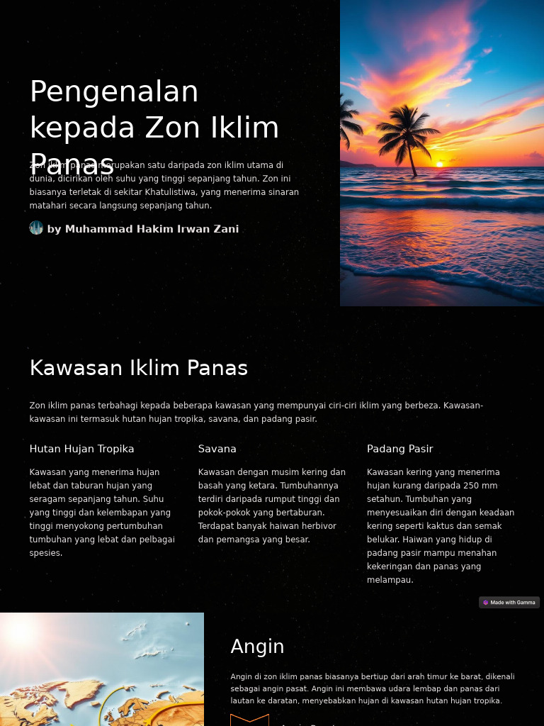 Pengenalan Kepada Zon Iklim Panas | PDF