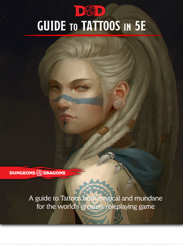 A Simplified Guide To Tattoos in 5e (D&D) - GM Binder | PDF