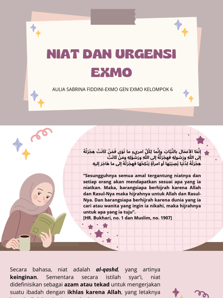 Materi 1 Exmo Gen Exmo Dini | PDF