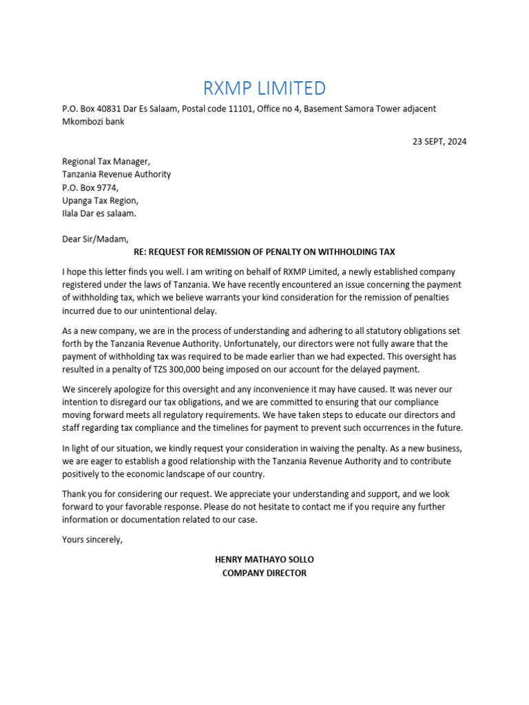 RXMP Remission | PDF