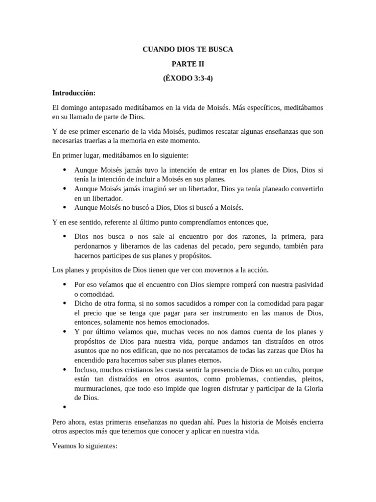 Cuando Dios Te Busc1 | PDF