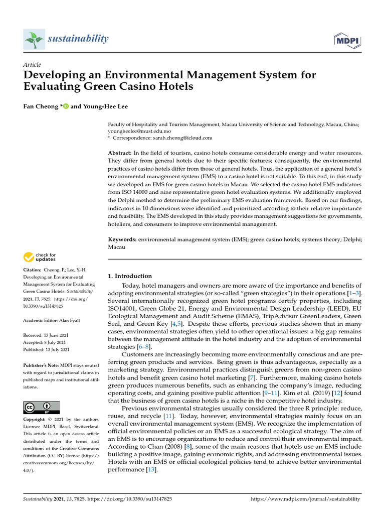 9 Tut 9 SUT - EMS For Green Casino Hotels in Macau | PDF ...