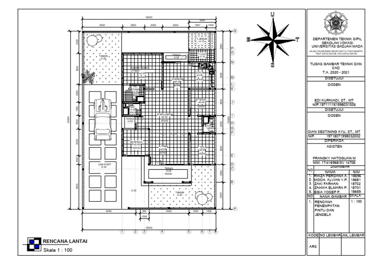 Rencana Lantai | PDF