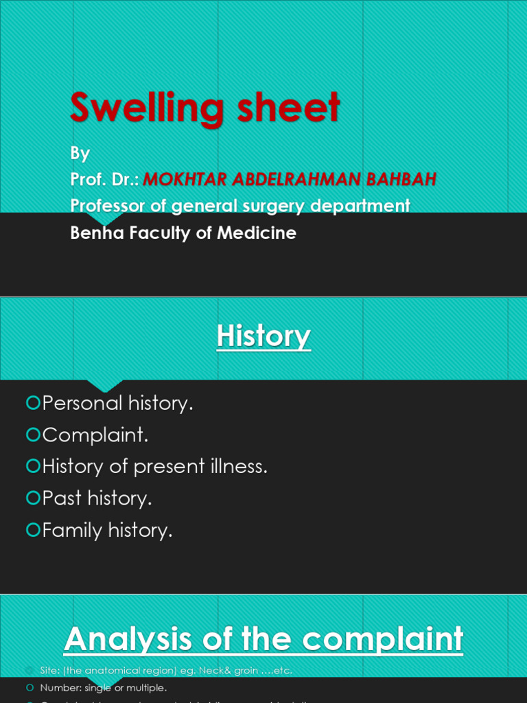 Swelling Sheet | PDF