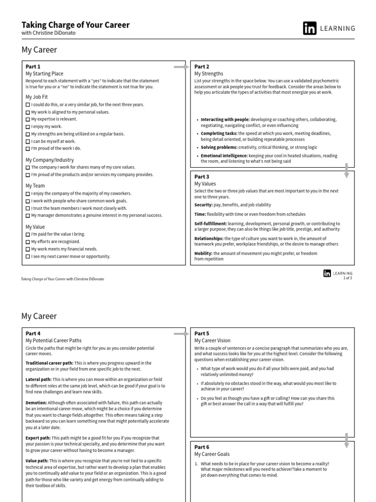Career Map | PDF