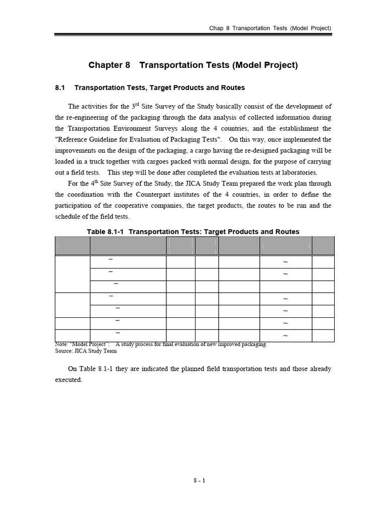04 Transport Testing | PDF