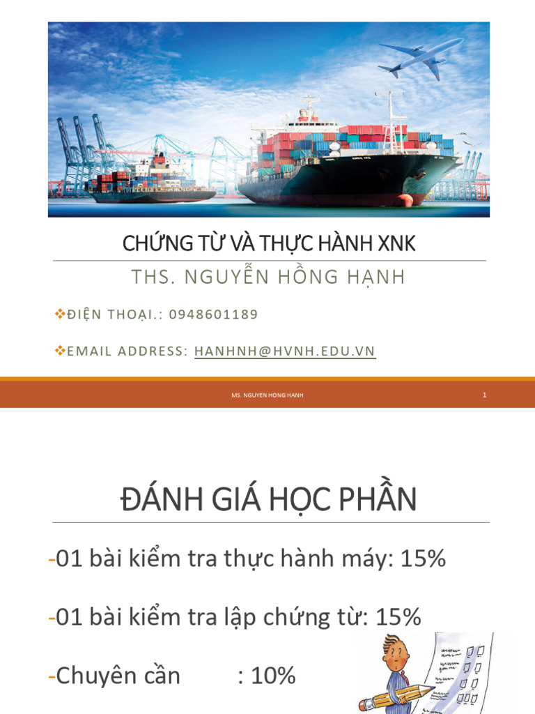 CH NG T Và TH C Hành XNK - SV | PDF