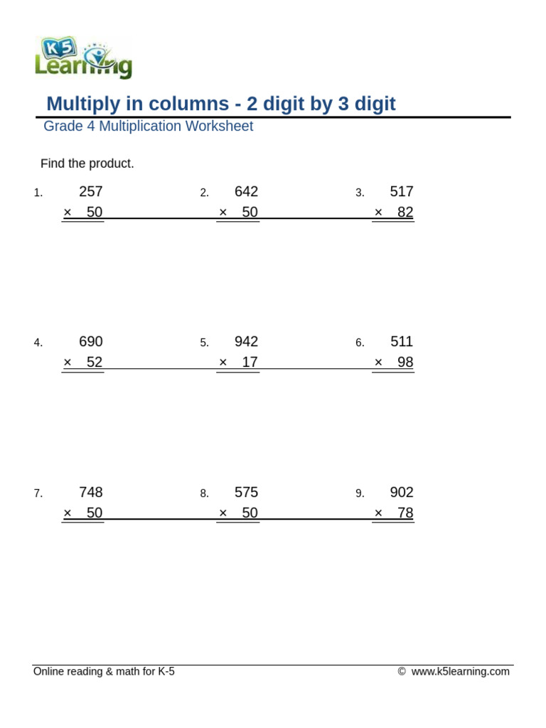 grade-5-multiply-columns-2-digit-3-digit-a | PDF grade-5-multiply-columns-2-digit-3-digit-a | PDF