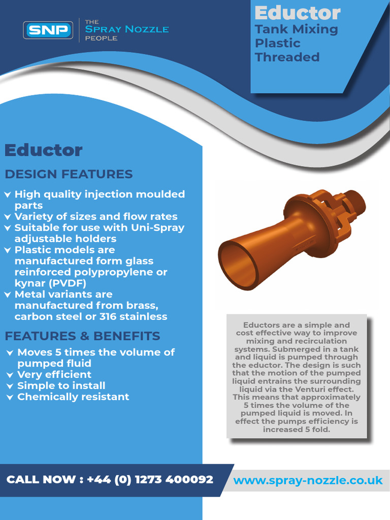 Uni Eductor | PDF