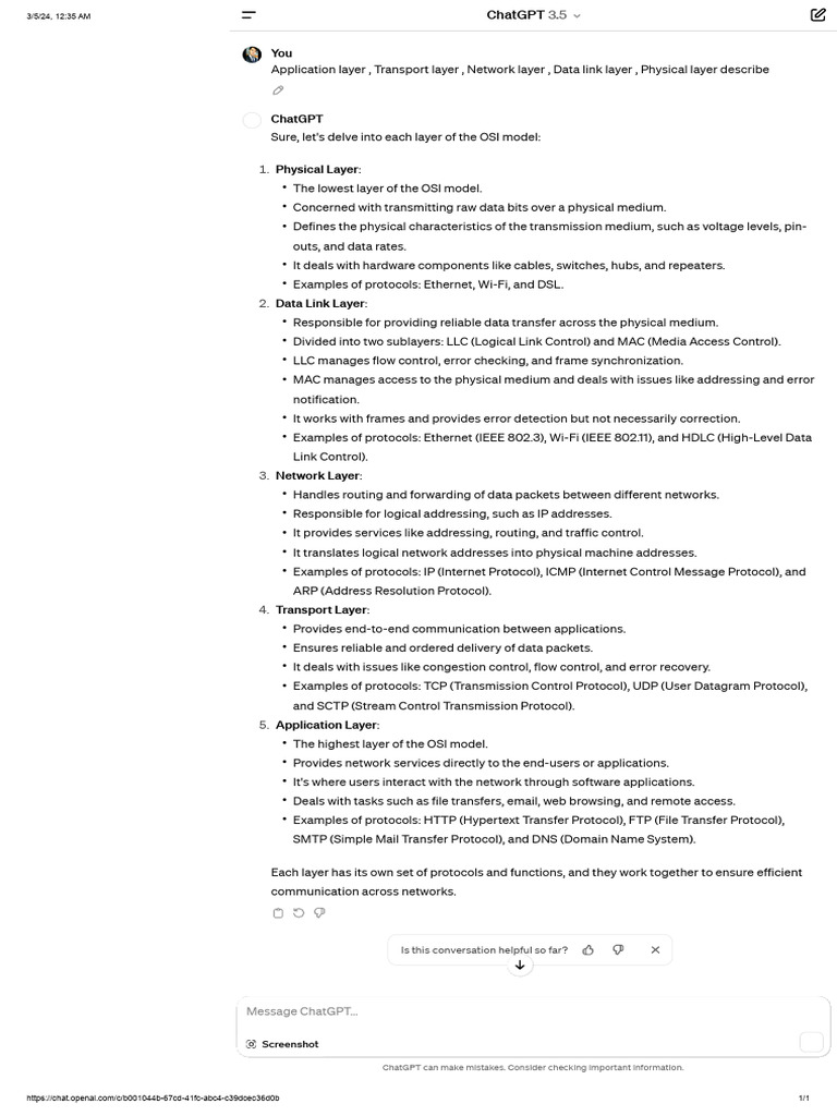 Online Application Layers | PDF