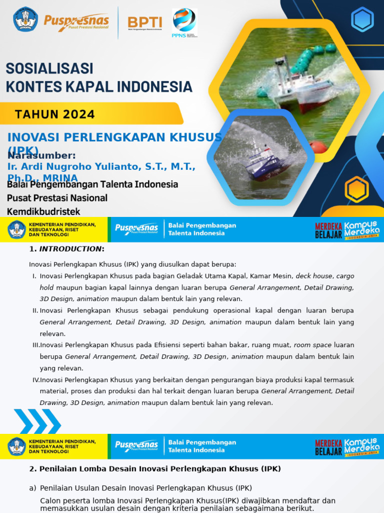 Materi Sosialisasi Perlengkapan Khusus Kki 2024-525473 | PDF