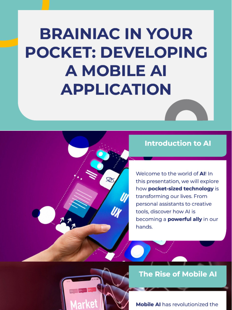 Slidesgo Pocket Sized Genius Unleashing The Power of Ai in Your Hand 202408051456018Nx1 | PDF ...