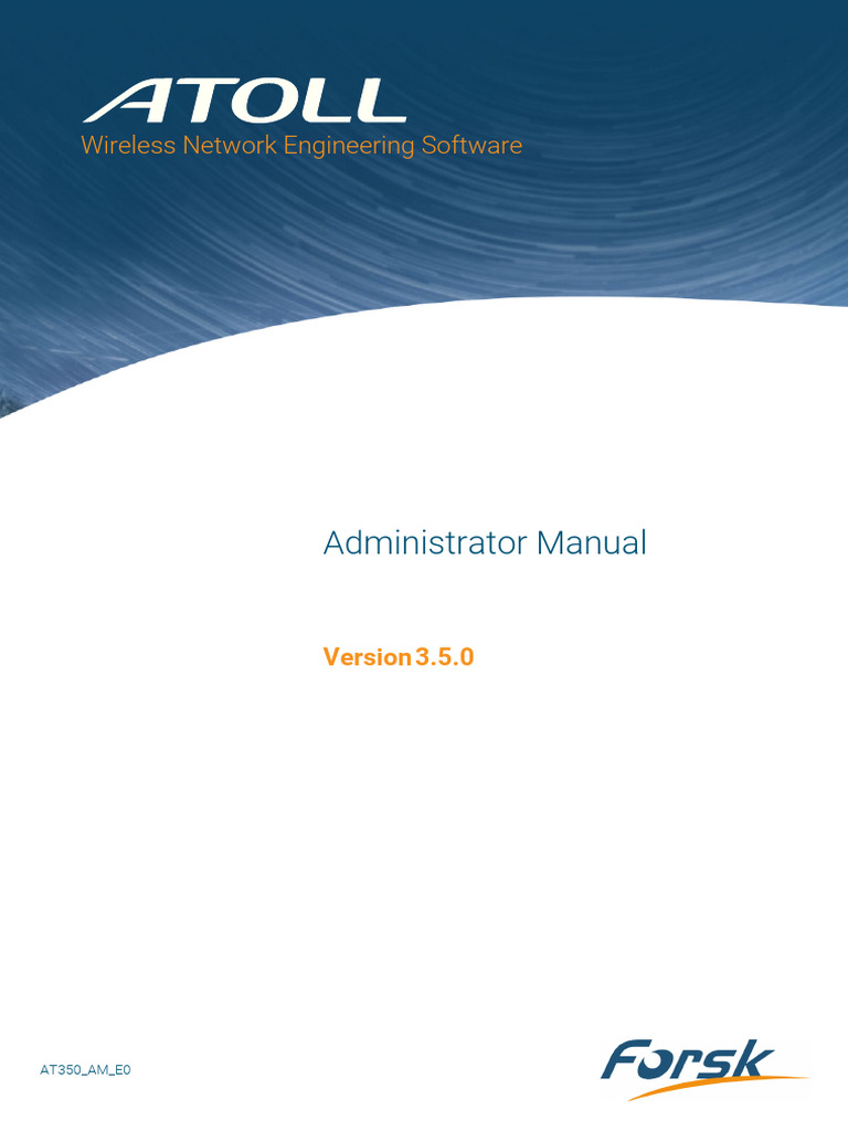 Atoll 3.5.0 Administrator Manual | PDF | Client (Computing) | Microsoft ...