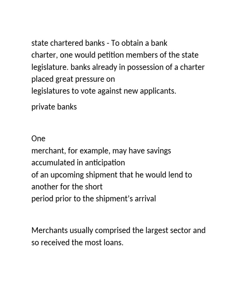 Banking Regulation Notes | PDF