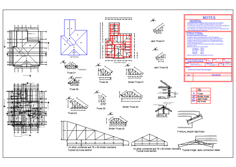 White Park Pitched Bungalow Roof Design Draft 2-Layout1 | PDF