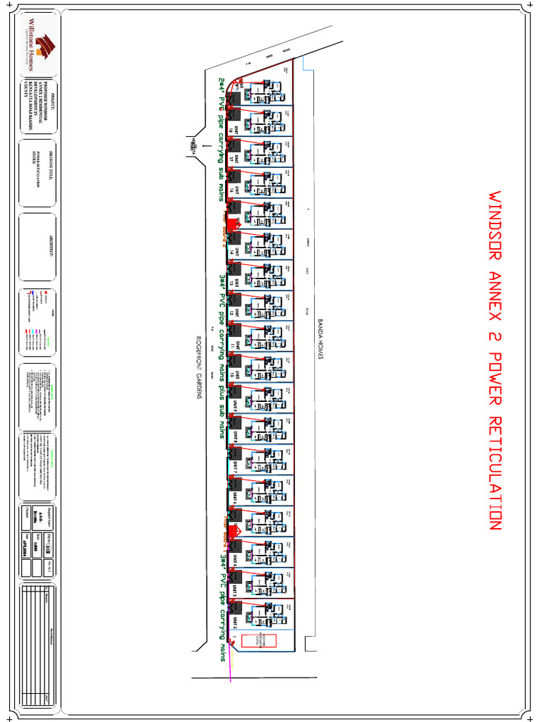 WINDSOR ANNEX 2 POWER RETICULATION UPDATE Model (1) | PDF