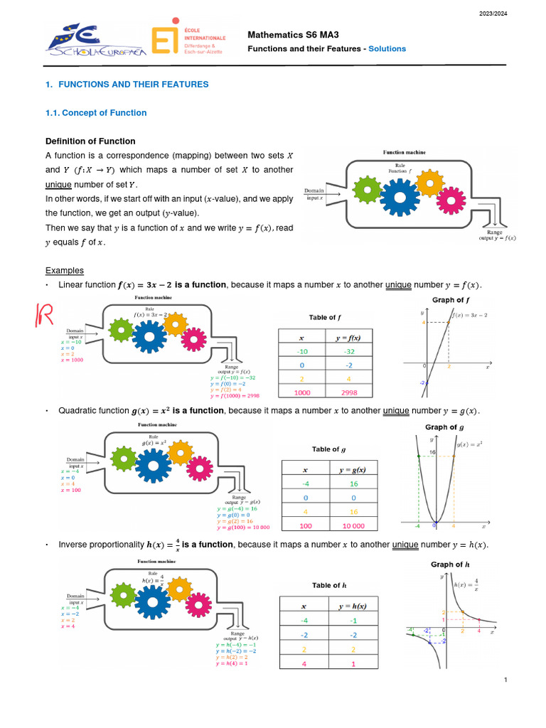 1 - Worksheet 1 - Solutions | PDF
