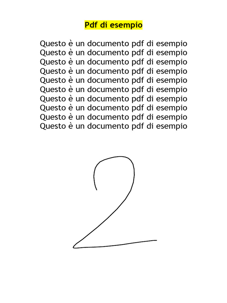 PDF Di Esempio | PDF