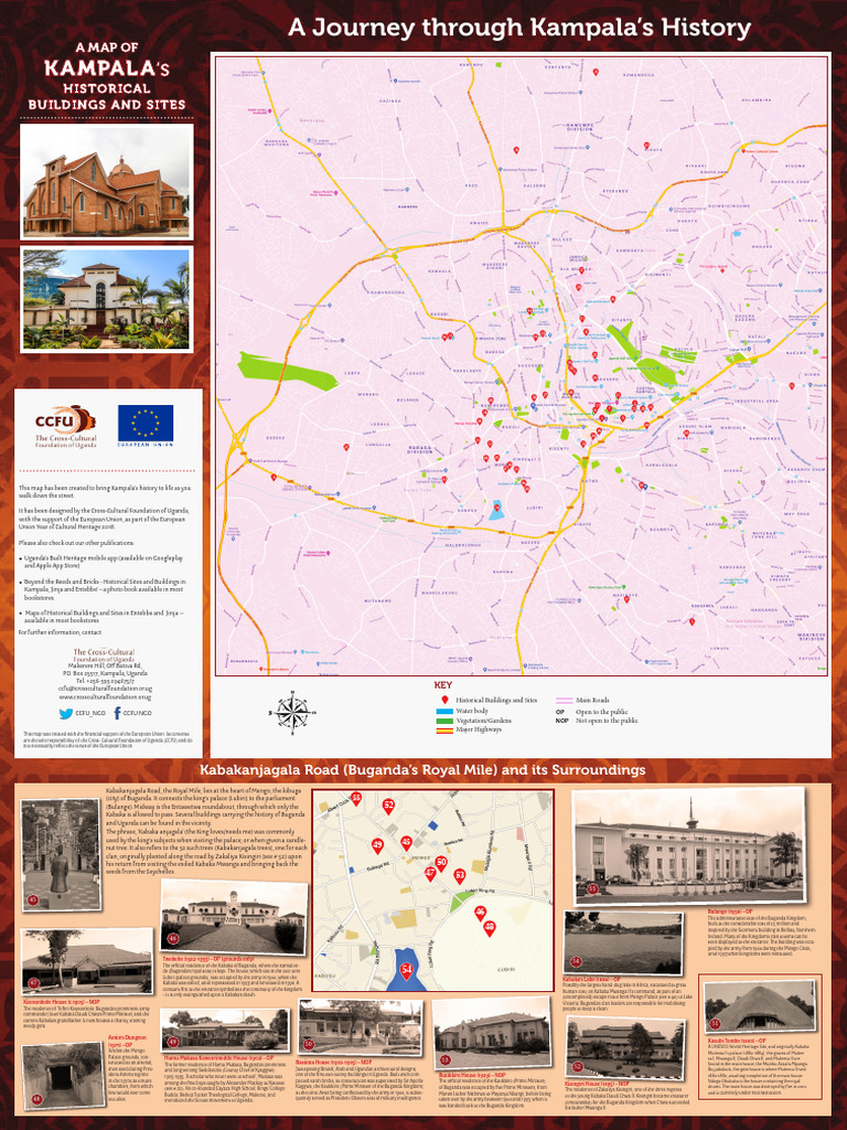 Kampala Historical Buildings and Sites Map May 2019 | PDF