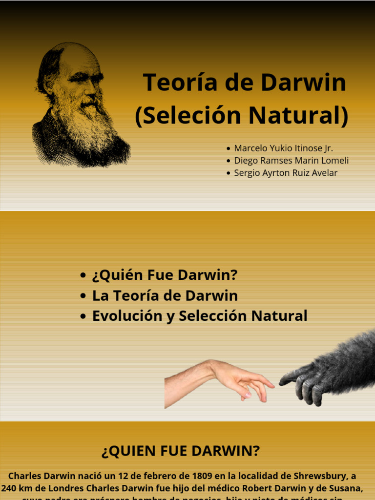 Teoría de Darwin | PDF