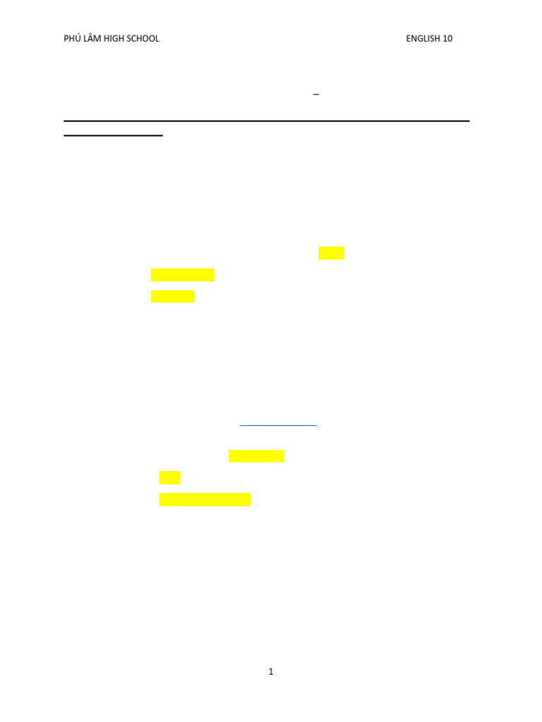 READING PRACT -E10- PL | PDF