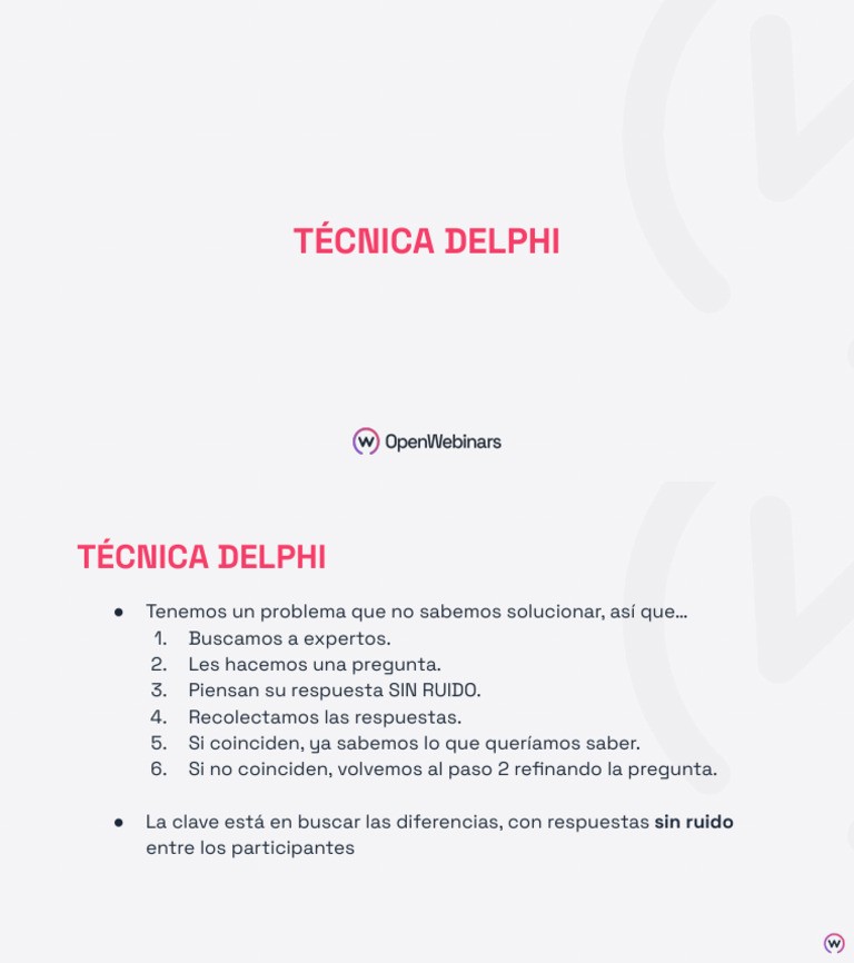 Técnica Delphi | PDF