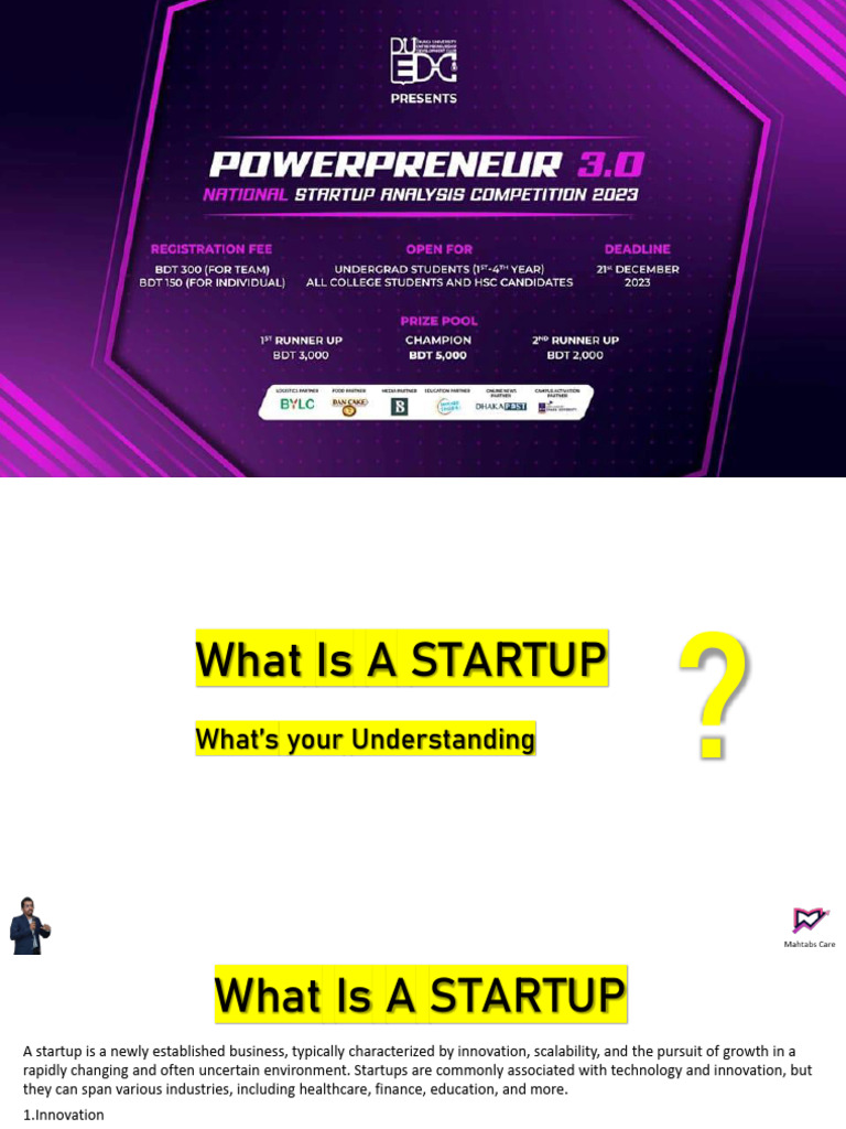 Startup Analysis Slide - Gift For You - Sadia | PDF