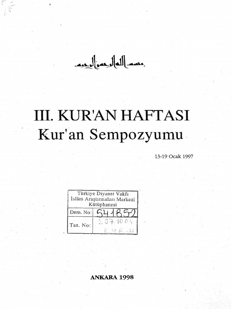 Hasan Basri Örneği | PDF