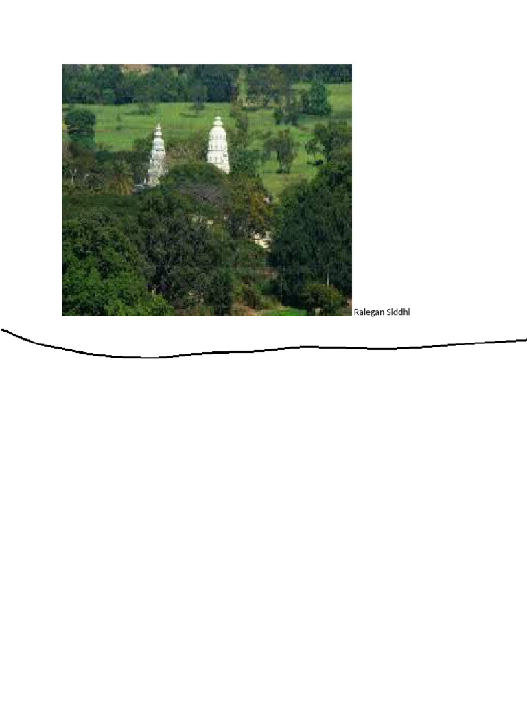 Ralegan Siddhi Pictures With Labellings | PDF