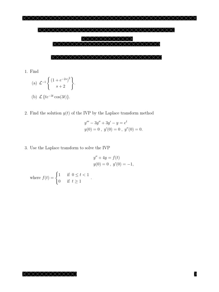 Worksheet 3 | PDF